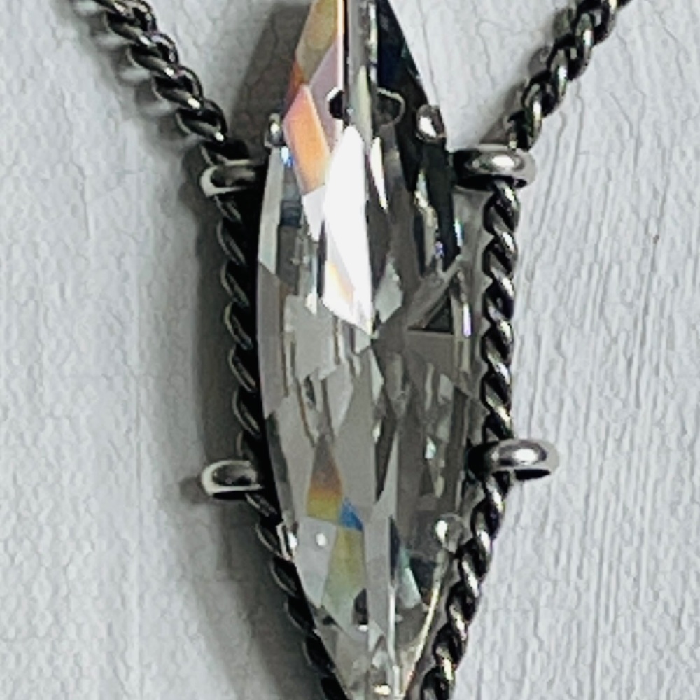 Just Stunning Swarovski Crystal Chain Wrapped Pendant… - Gem